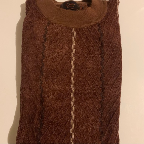 Cigar Couture | Sweaters | Cigar Couture Vango Sweater Brownwhiteblack ...